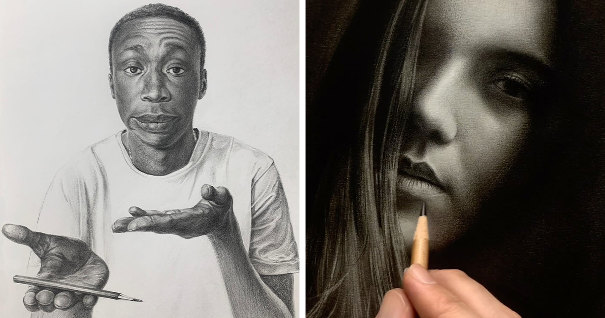 26 Incredible Pencil Portraits That Capture Every Tiny Detail | Bored Panda