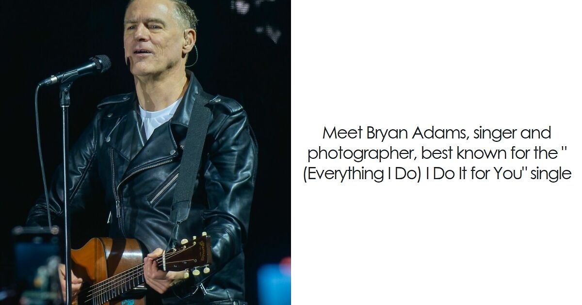 Bryan Adams: Bio And Career Highlights | Bored Panda