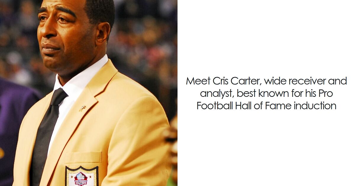 Cris Carter: Bio And Career Highlights | Bored Panda