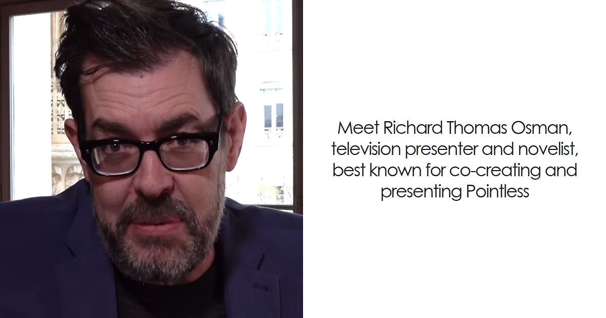 Richard Osman: Bio And Career Highlights | Bored Panda