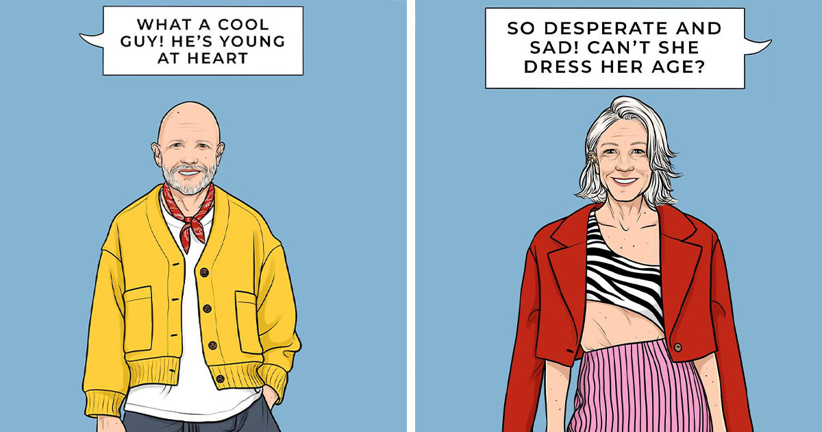 Top 50 Lainey Molnar Illustrations That Challenge Societal Expectations ...