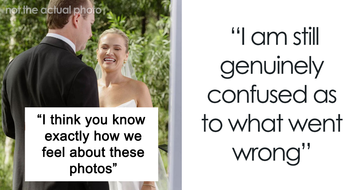 “Genuinely Confused”: Bride Shocked By Her Wedding Photos From A Top ...