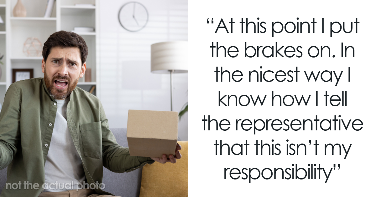 “Isn't My Problem”: Man Refuses To Deliver Packages He Never Ordered ...
