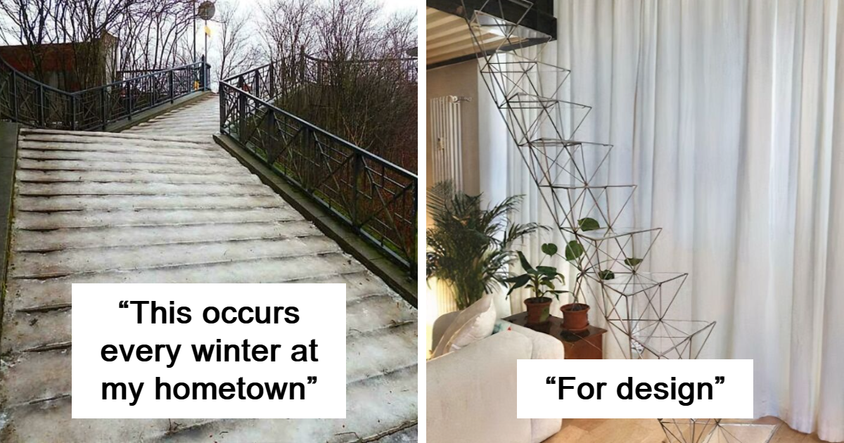 “Can Break A Leg Just Looking At These Stairs”: 50 Nightmare Stairs ...
