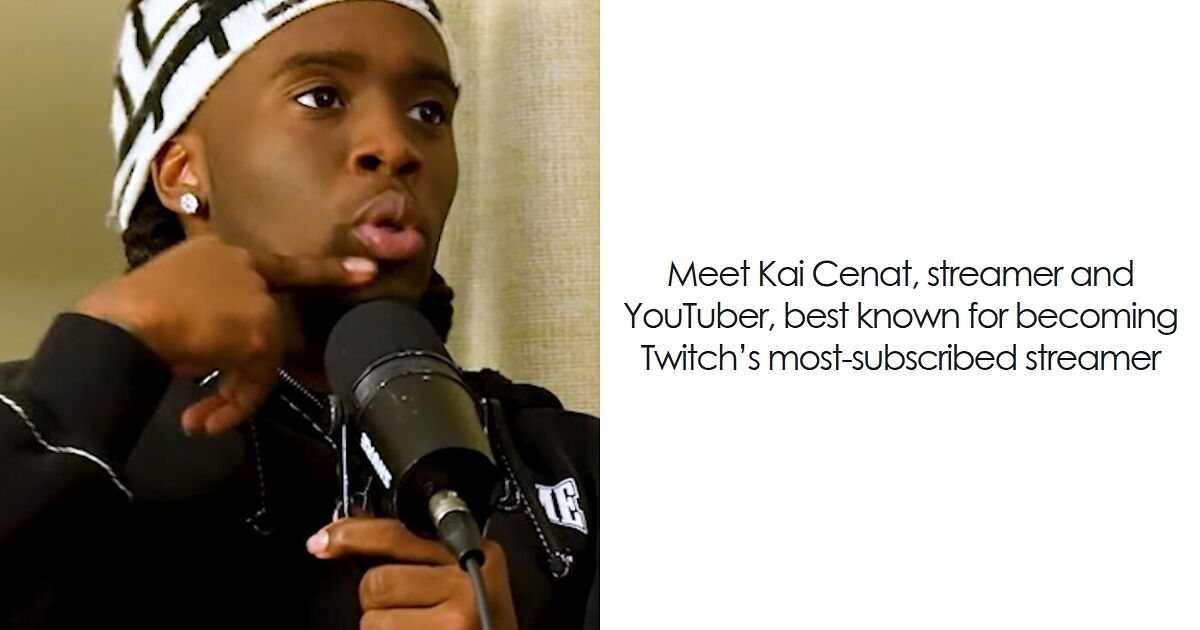 Kai Cenat: Bio And Career Highlights | Bored Panda