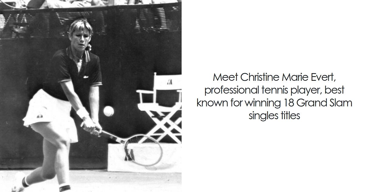 Chris Evert: Bio And Career Highlights | Bored Panda