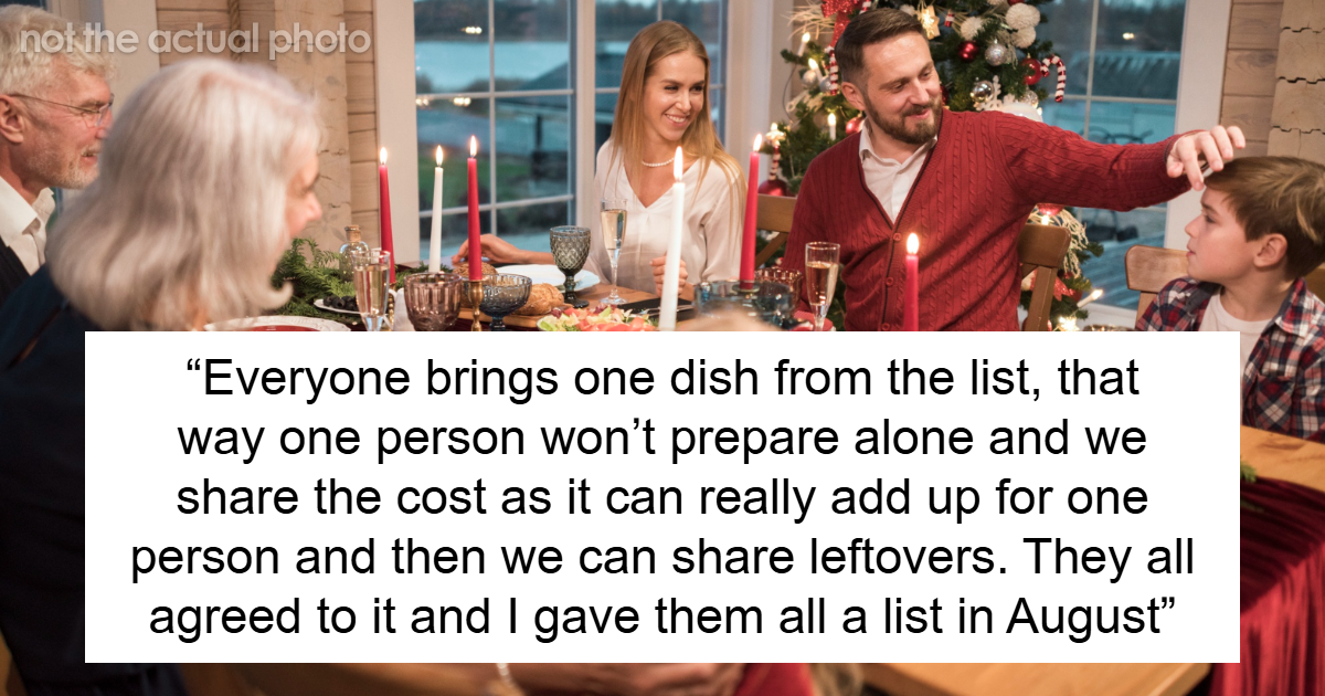 Woman Threatens To Cancel Christmas Dinner If 30 Guests Show Up Without ...