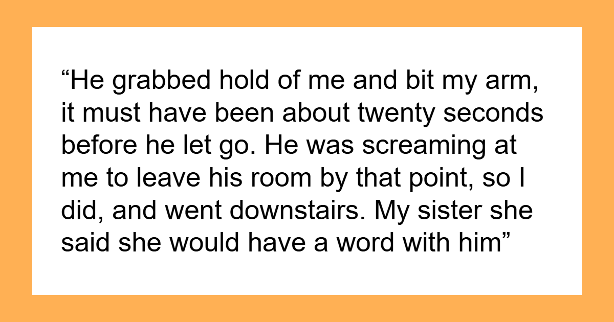Overwhelmed 14YO Autistic Teen Bites Aunt, She Refuses To Meet Again As ...