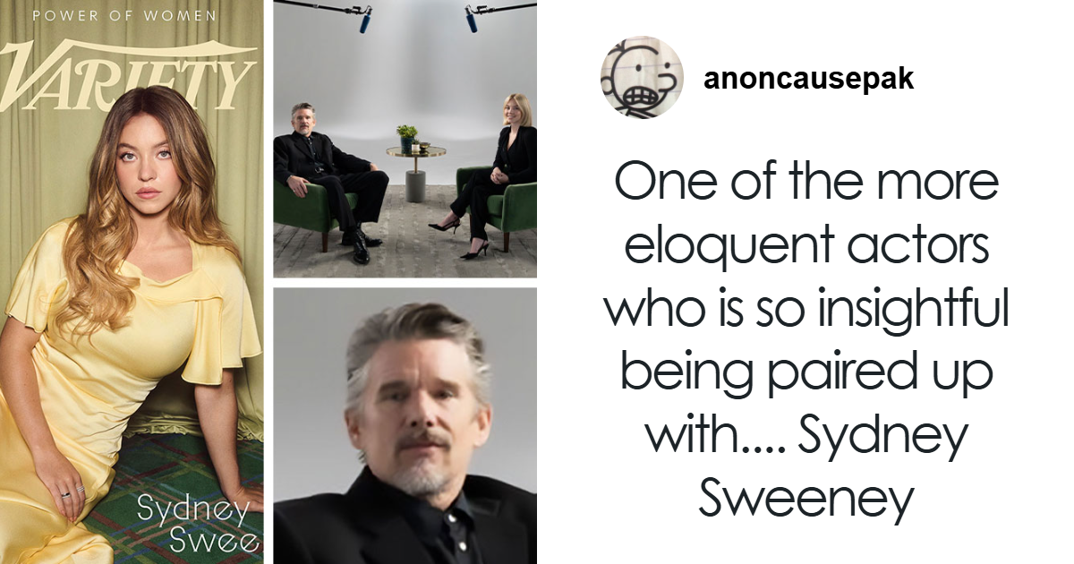Ethan Hawke's 'Actors On Actors' Pairing With Sydney Sweeney Sparks ...