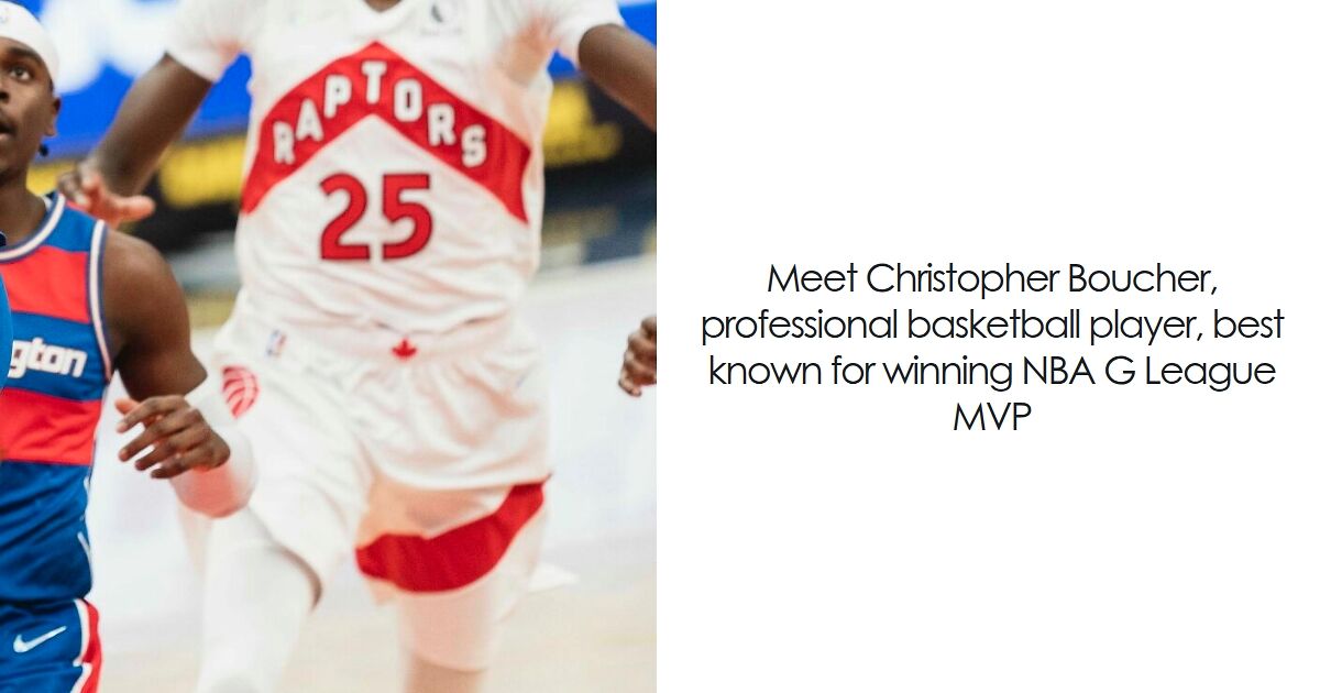 Chris Boucher: Bio And Career Highlights | Bored Panda