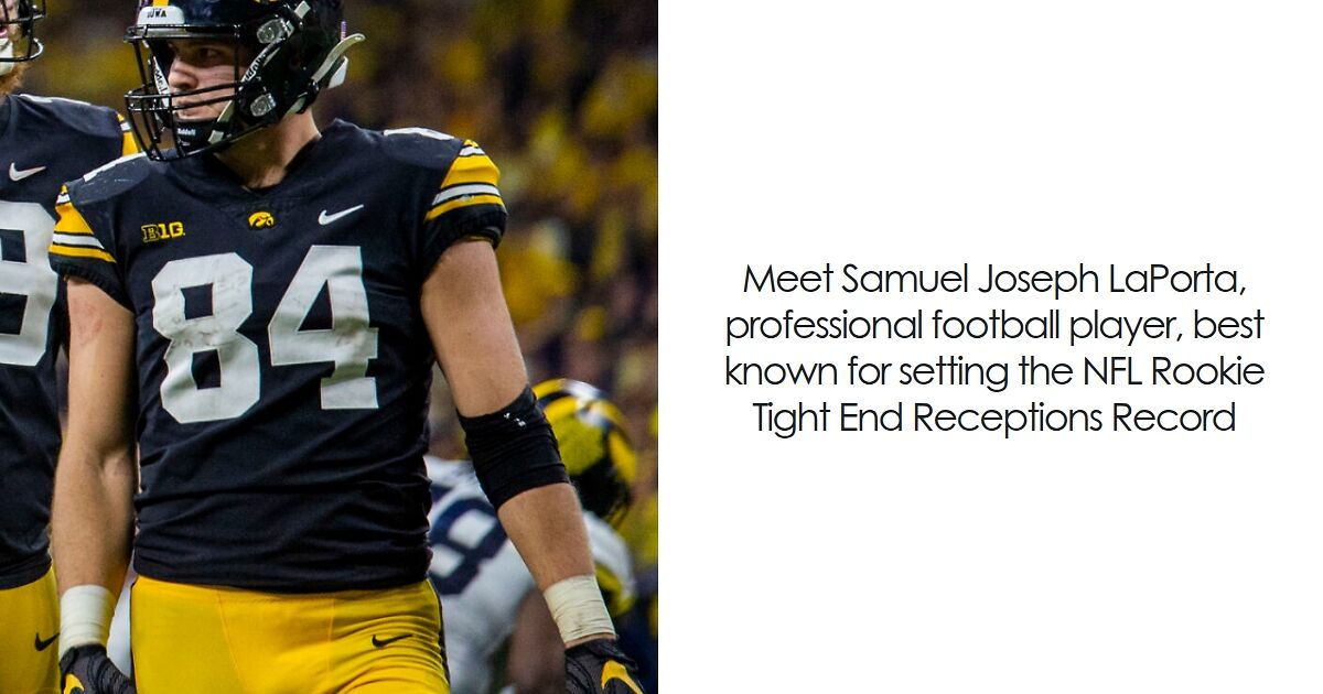 Sam LaPorta: Bio And Career Highlights | Bored Panda