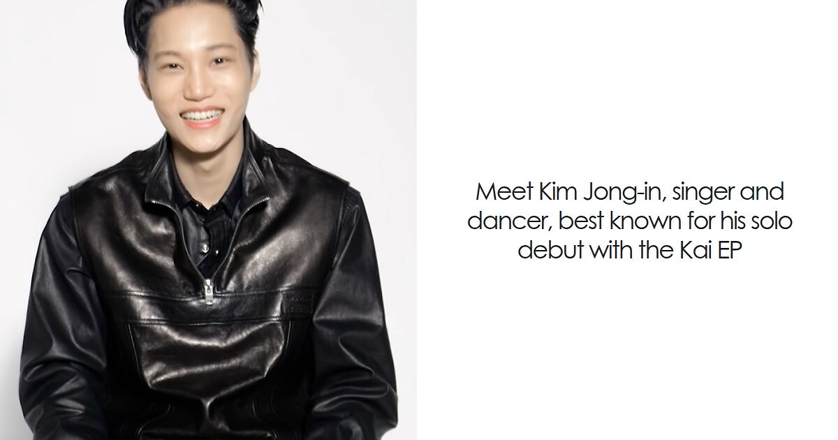 Kai: Bio And Career Highlights | Bored Panda