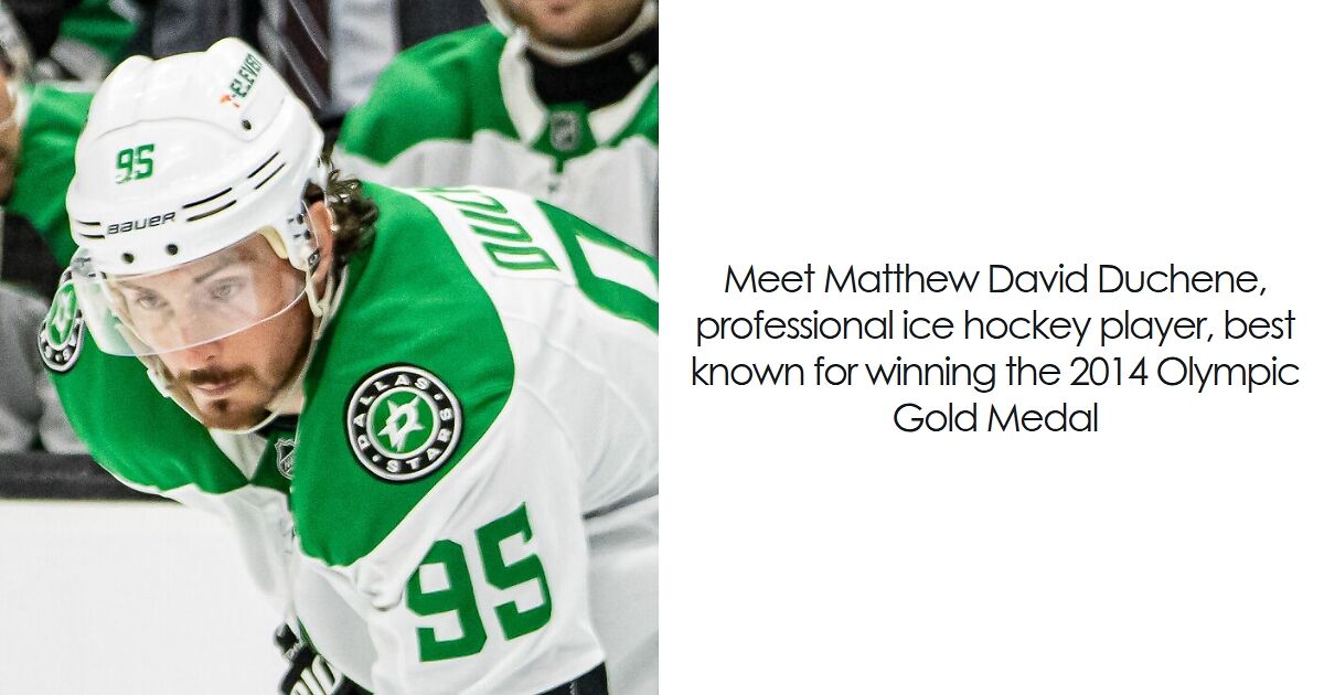 Matt Duchene: Bio And Career Highlights | Bored Panda