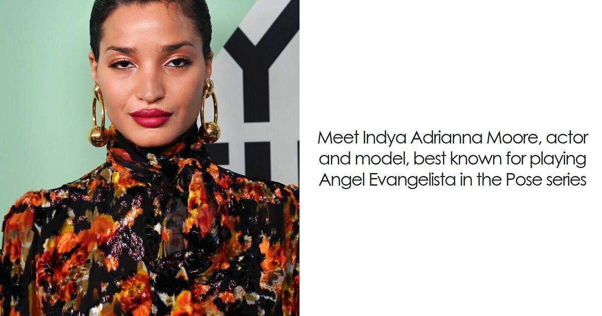 Indya Moore: Bio And Career Highlights | Bored Panda
