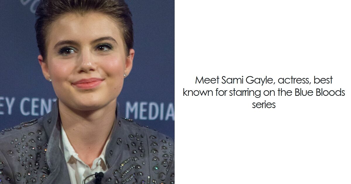 Sami Gayle: Bio And Career Highlights | Bored Panda