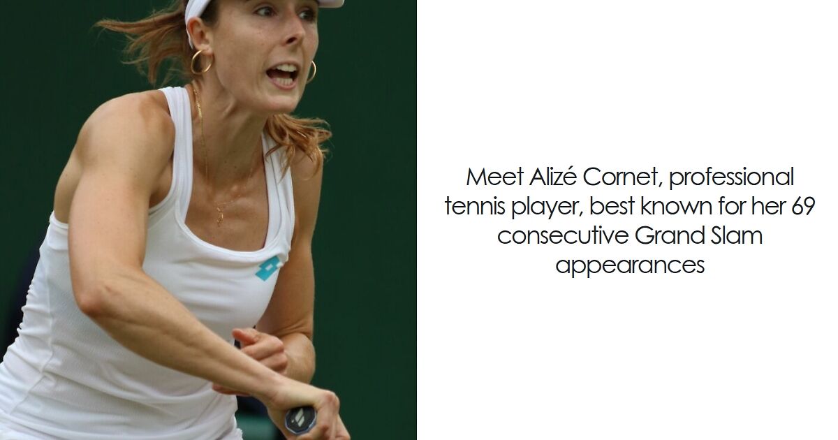 Alizé Cornet: Bio And Career Highlights | Bored Panda