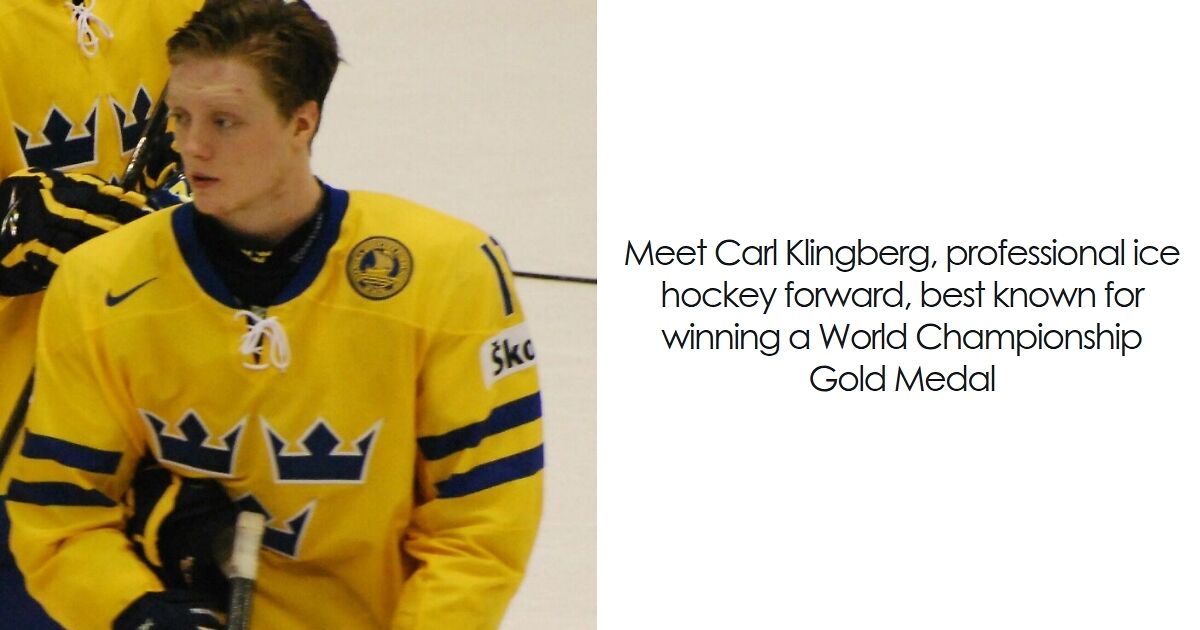 Carl Klingberg: Bio And Career Highlights | Bored Panda