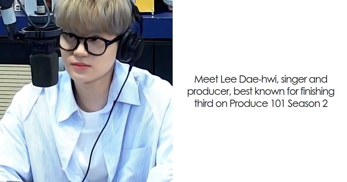 Lee Dae-hwi: Bio And Career Highlights | Bored Panda