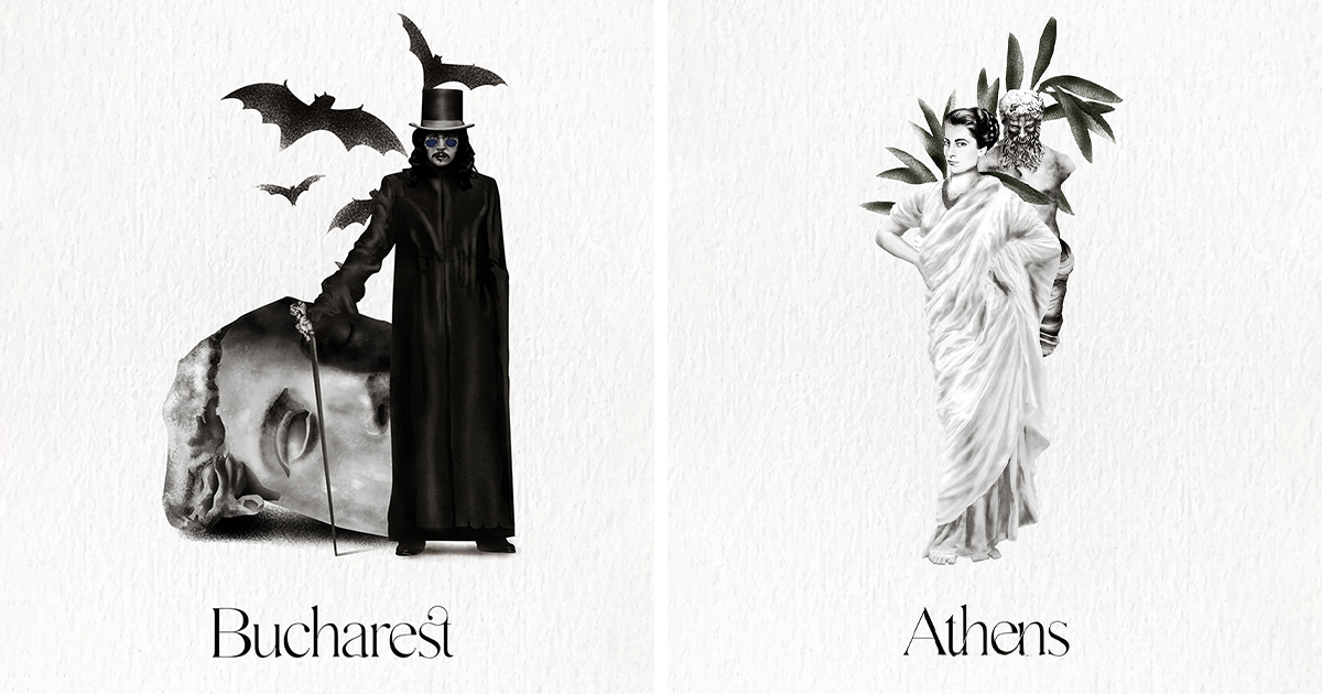 I Turned Cities And Their Unique Character Into 15 Minimalist ...