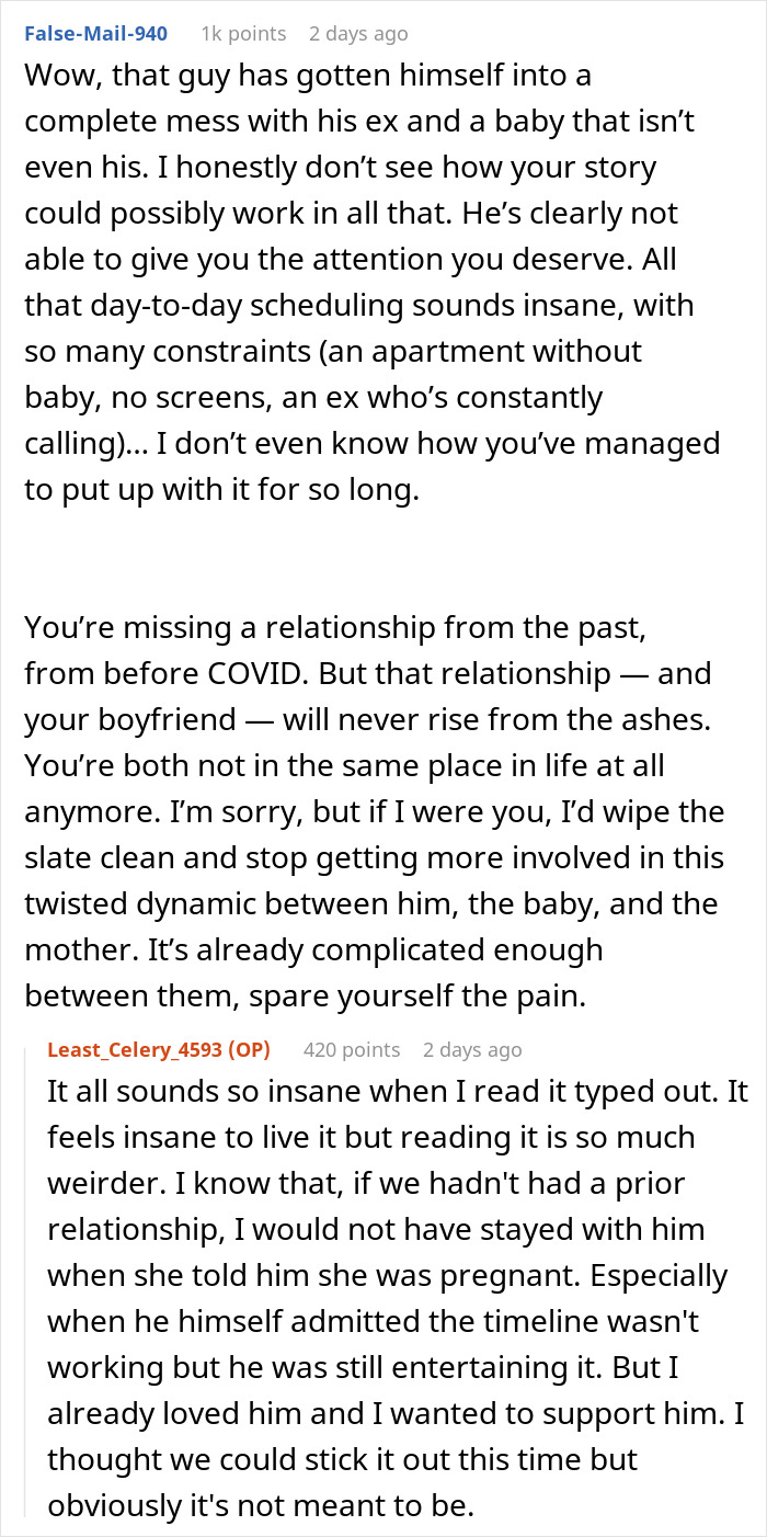 Guy Plays White Knight For Pregnant Ex And Offers To Raise Her Baby, GF ...