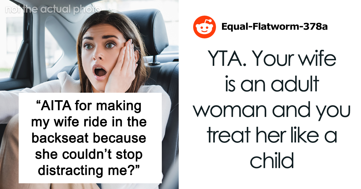 “Couldn't Stop Distracting Me”: Man Sends Panicking And Carsick Wife To ...