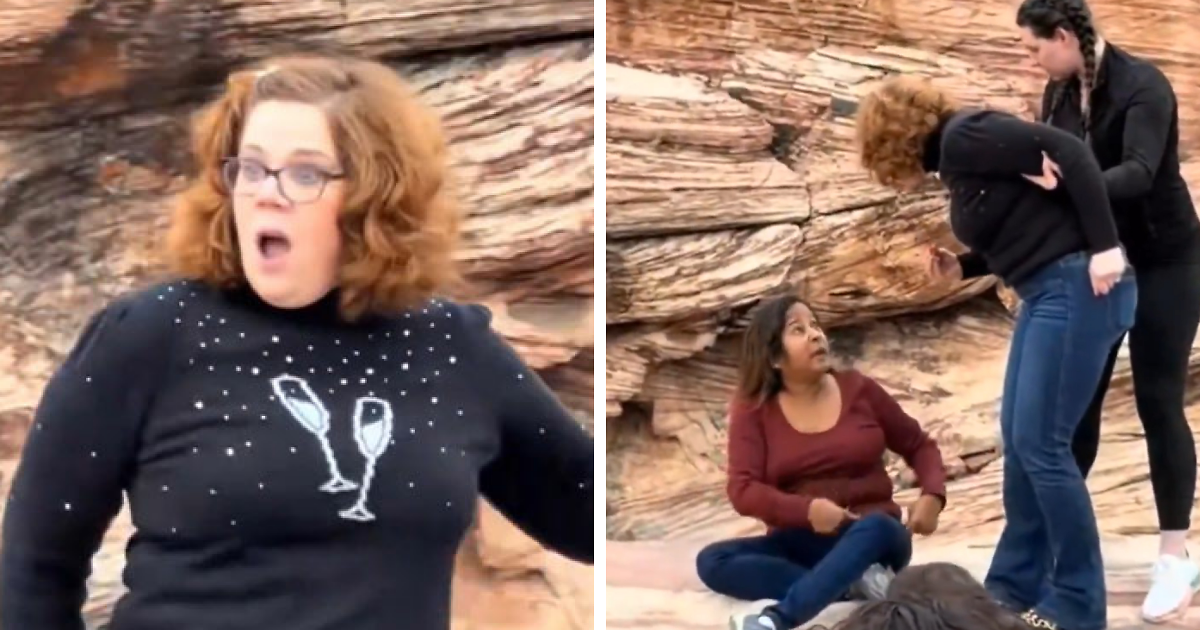 "First Karen Of 2026": Woman Blocks Tourist’s Shot In Viral Red Rock ...