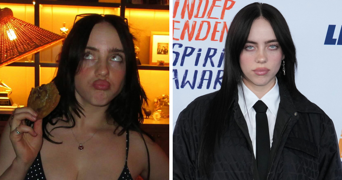 Billie Eilish Labeled As "Brunette Sydney Sweeney" In Viral New Pic ...
