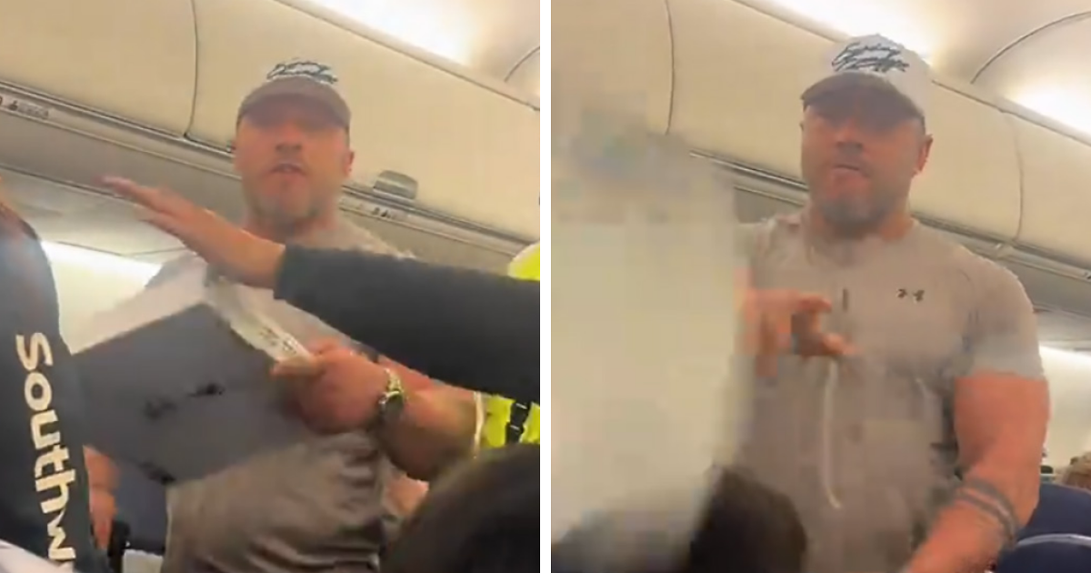 "Steroids Are Bad:" Bodybuilder Removed From Flight After Erupting With ...