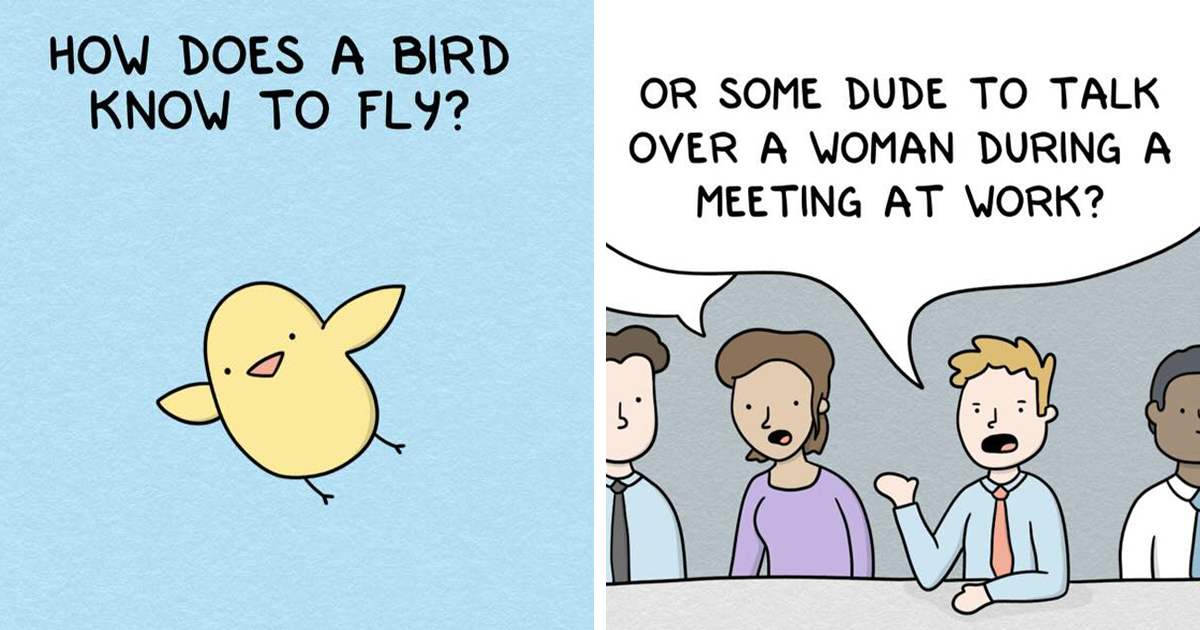 This Artist Creates Funny Comics With A Dash Of Silly Laughter And ...