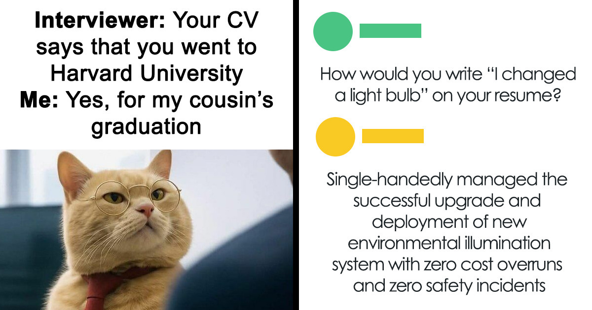 53 Painfully Hilarious Resume Memes For Anyone Who’s Emotionally Done ...