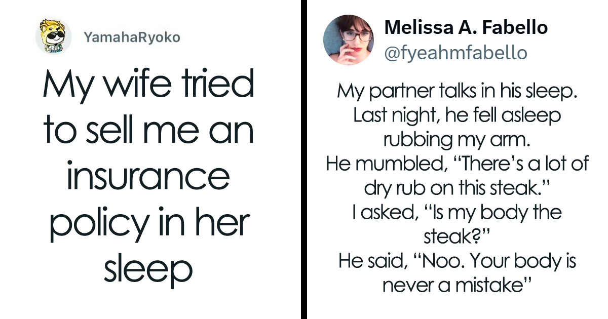 “At Least I’m Not A 90s Game Console”: Sleep-Talkers Say The Wildest ...