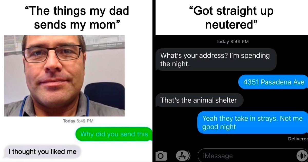 People Needed To Screenshot These 50 Hilarious And Unhinged Texts So ...