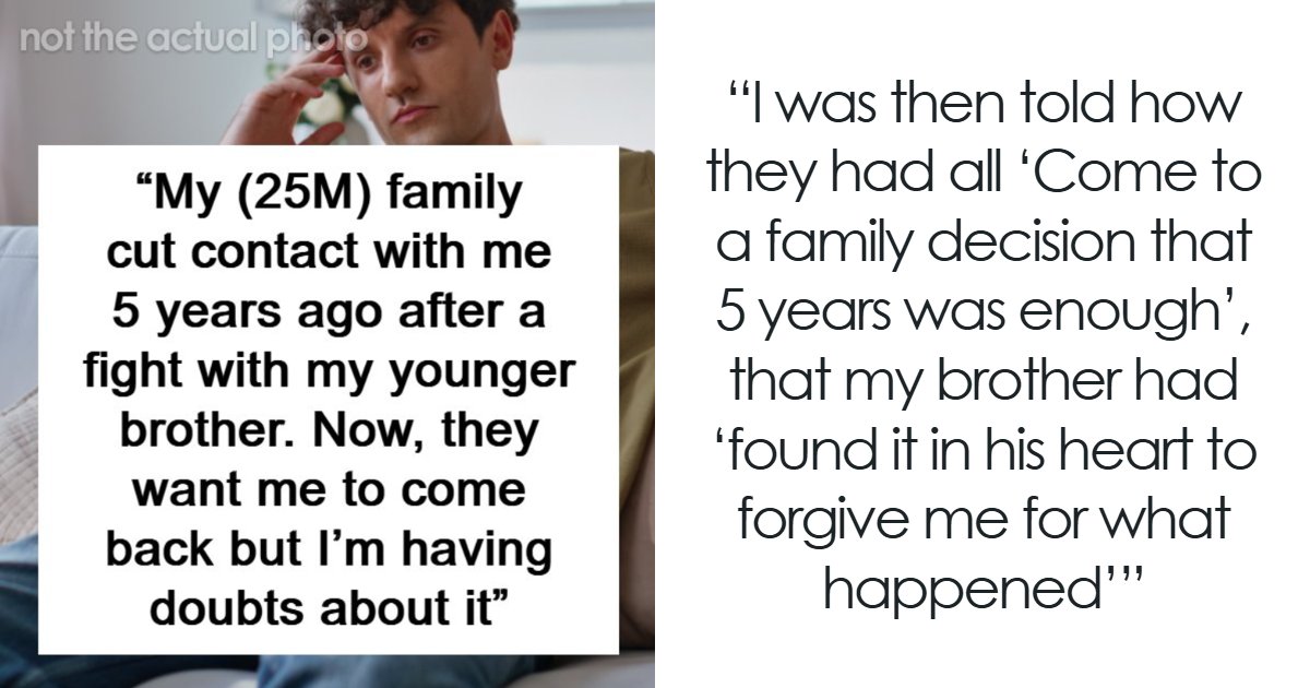 “It’s My Duty”: Man Refuses To Reunite With His Toxic Family After ...