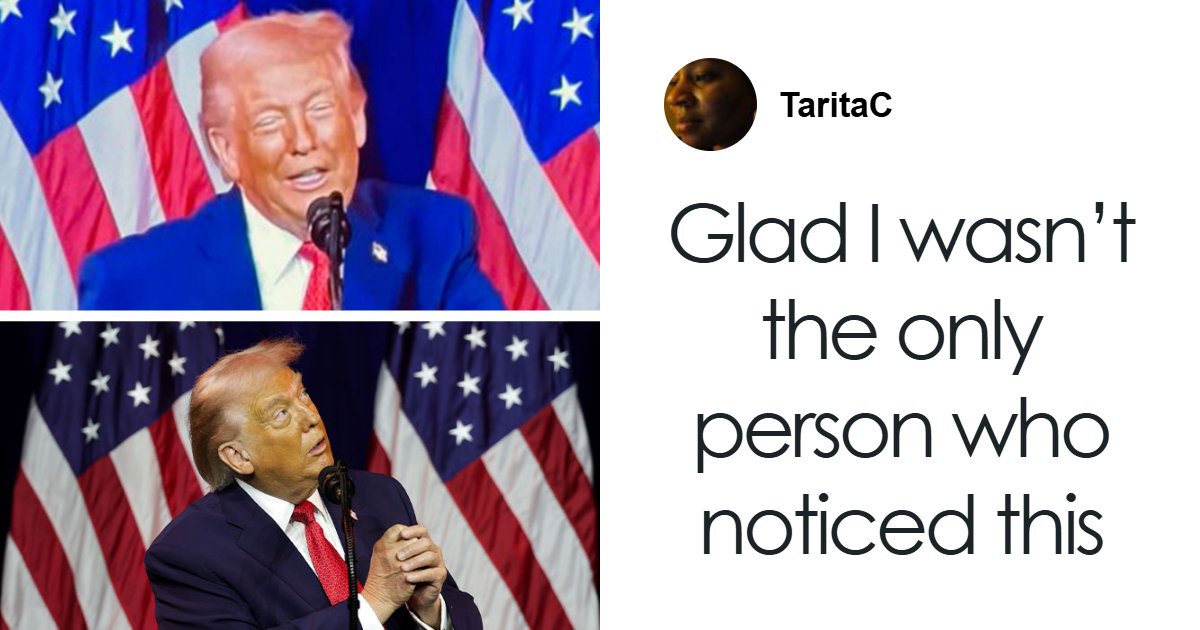 Trump’s Hair Seemingly Turned Pink, Expert Reveals Why | Bored Panda