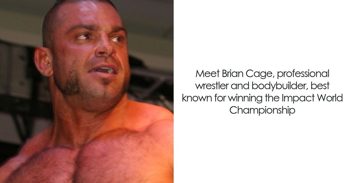 Brian Cage: Bio And Career Highlights | Bored Panda