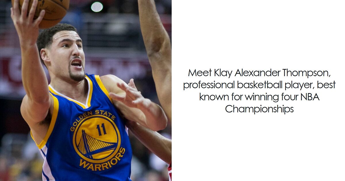 Klay Thompson: Bio And Career Highlights | Bored Panda