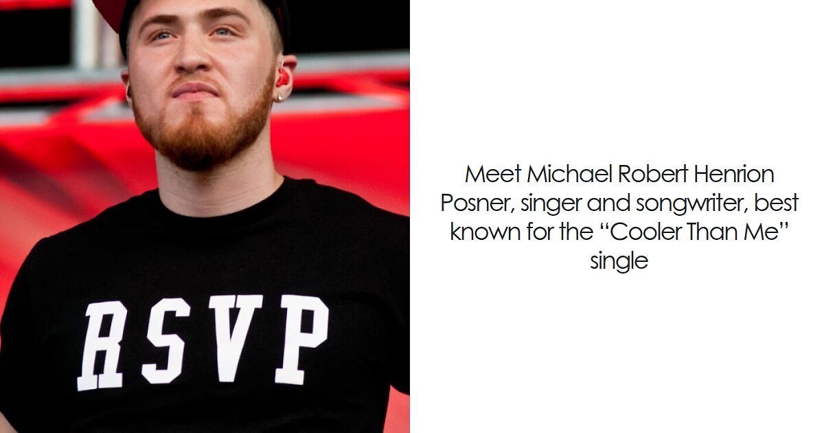 Mike Posner: Bio And Career Highlights | Bored Panda