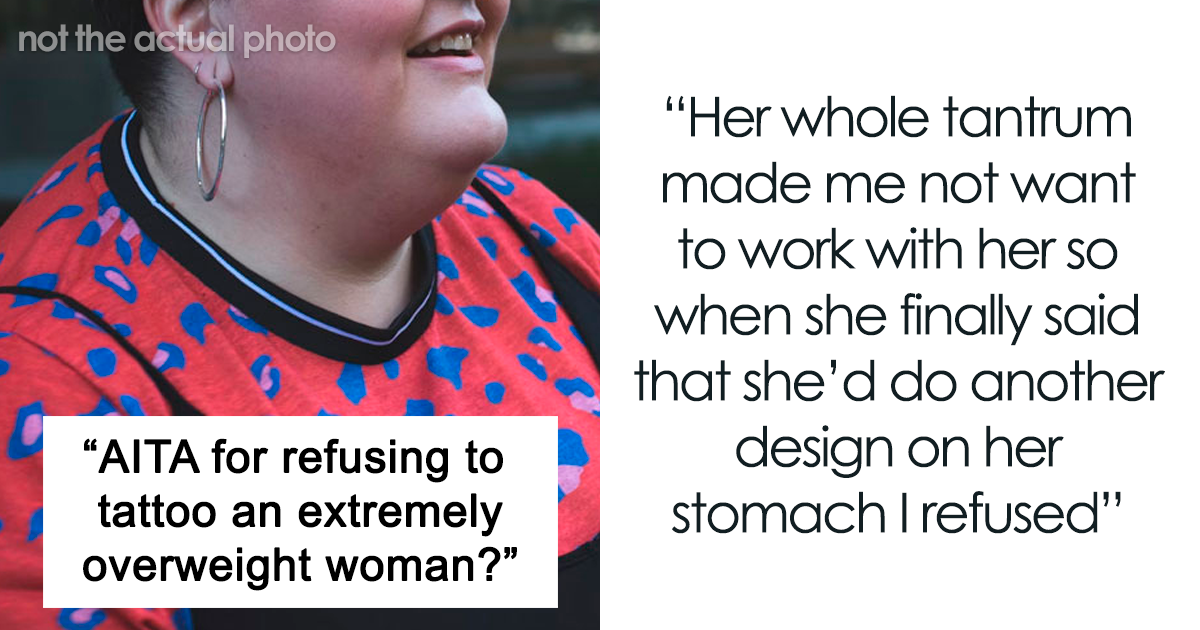 “I Tried To Explain As Kindly As Possible”: Tattoo Artist Can’t Work On ...