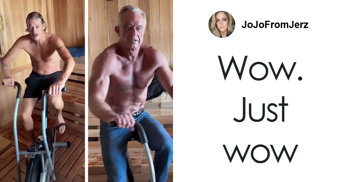 RFK Jr.'s "Deranged" New Workout Video With Kid Rock Sparks Wild ...