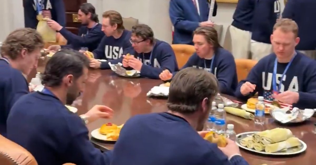 US Hockey Team's White House Visit Sparks Frenzied Reactions After ...