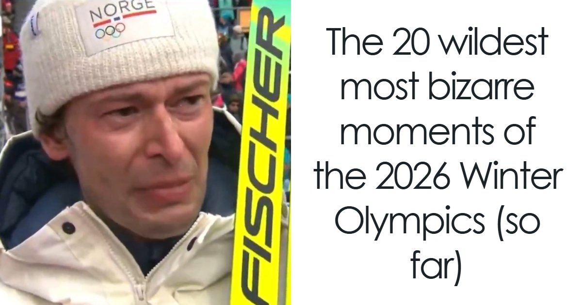 The 20 Wildest Most Bizarre Moments Of The 2026 Winter Olympics (So Far ...