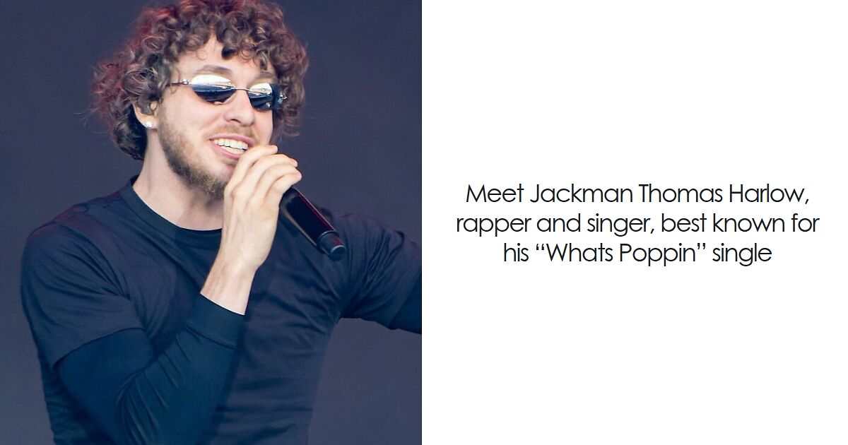 Jack Harlow: Bio And Career Highlights | Bored Panda