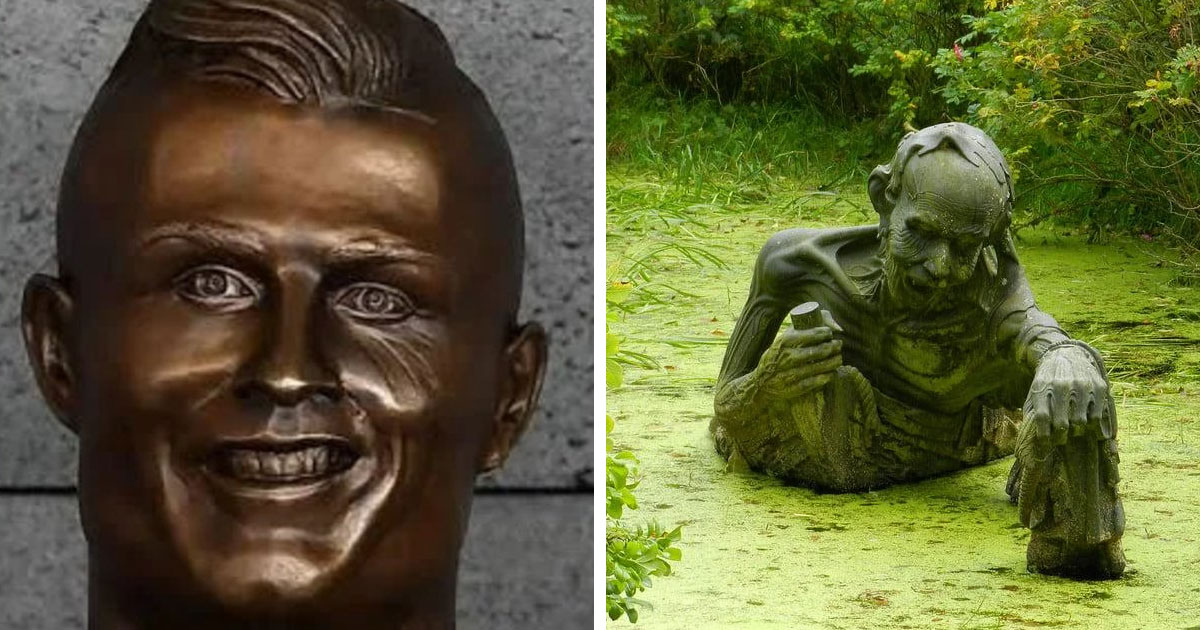 50 Of The Most Hilarious And Bizarre Statues People Have Spotted Around ...