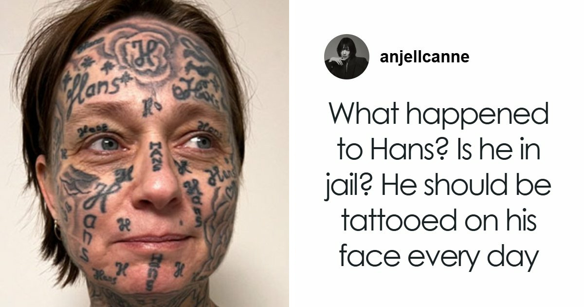 After Partner Forced 250 Tattoos Of His Name Onto Her, 52YO Woman's ...