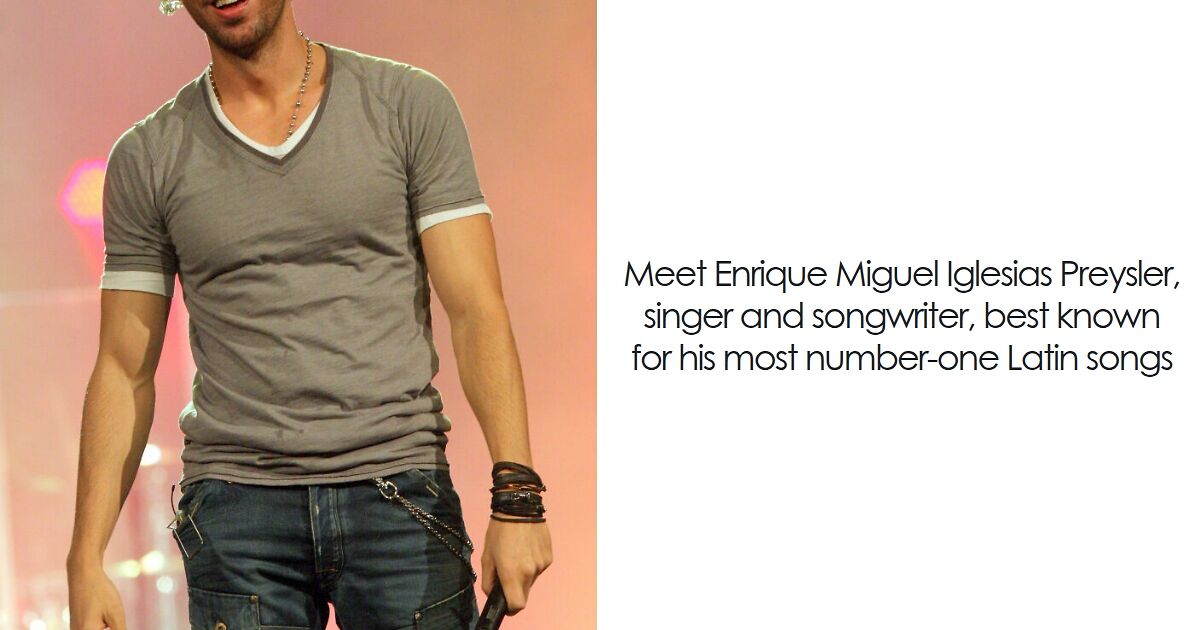Enrique Iglesias: Bio And Career Highlights | Bored Panda