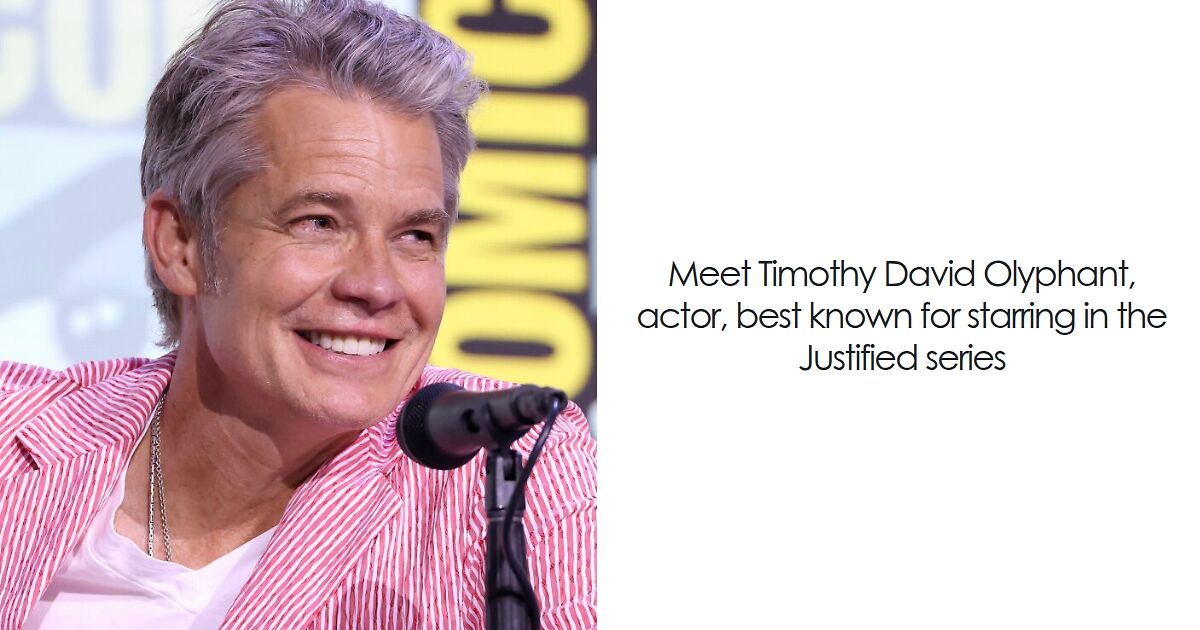 Timothy Olyphant: Bio And Career Highlights | Bored Panda