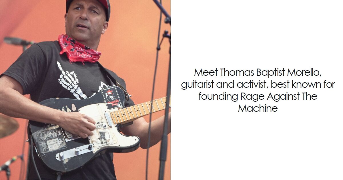Tom Morello: Bio And Career Highlights | Bored Panda