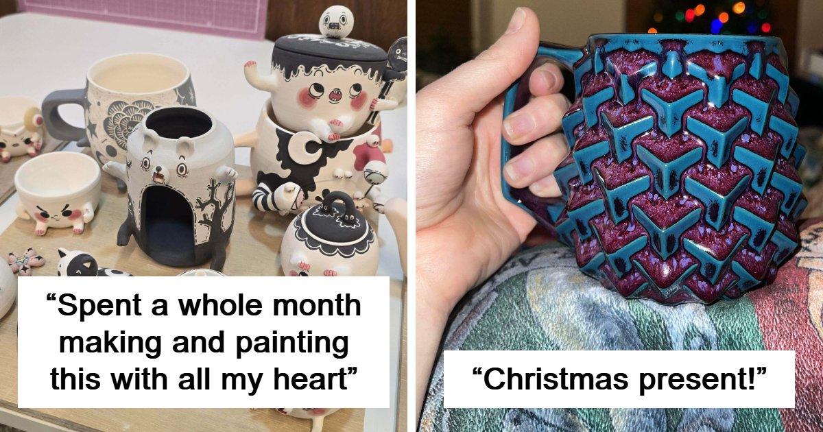61 Ceramic Art Pieces That Brought People Joy To Make And Share | Bored ...