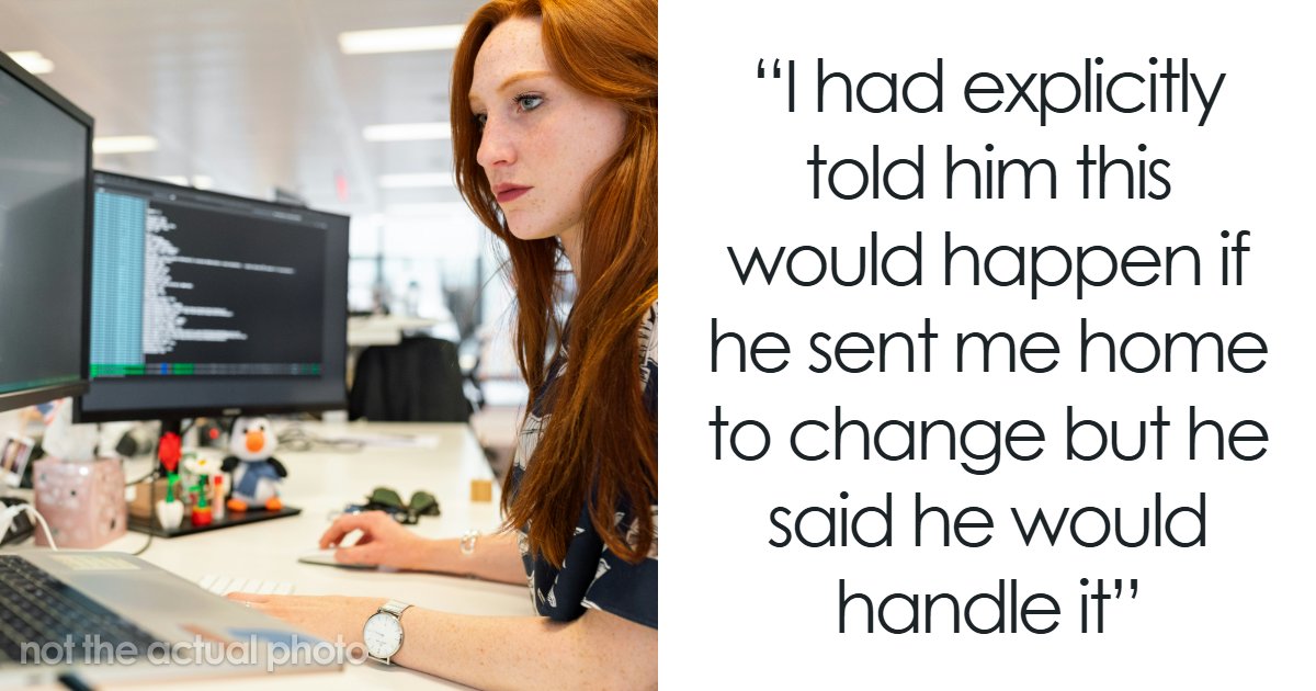 “Everyone Freaked Out”: Boss Preoccupied With Woman’s Short Dress So ...