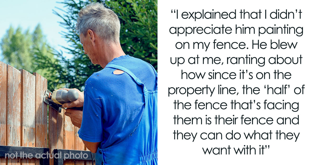 Couple Let Their Kids Ruin Neighbor's Fence, Throw A Hissy Fit As They ...